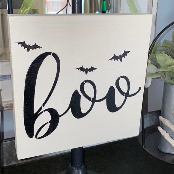 Halloween | Holiday | New Boo Halloween Sign | Poshmark